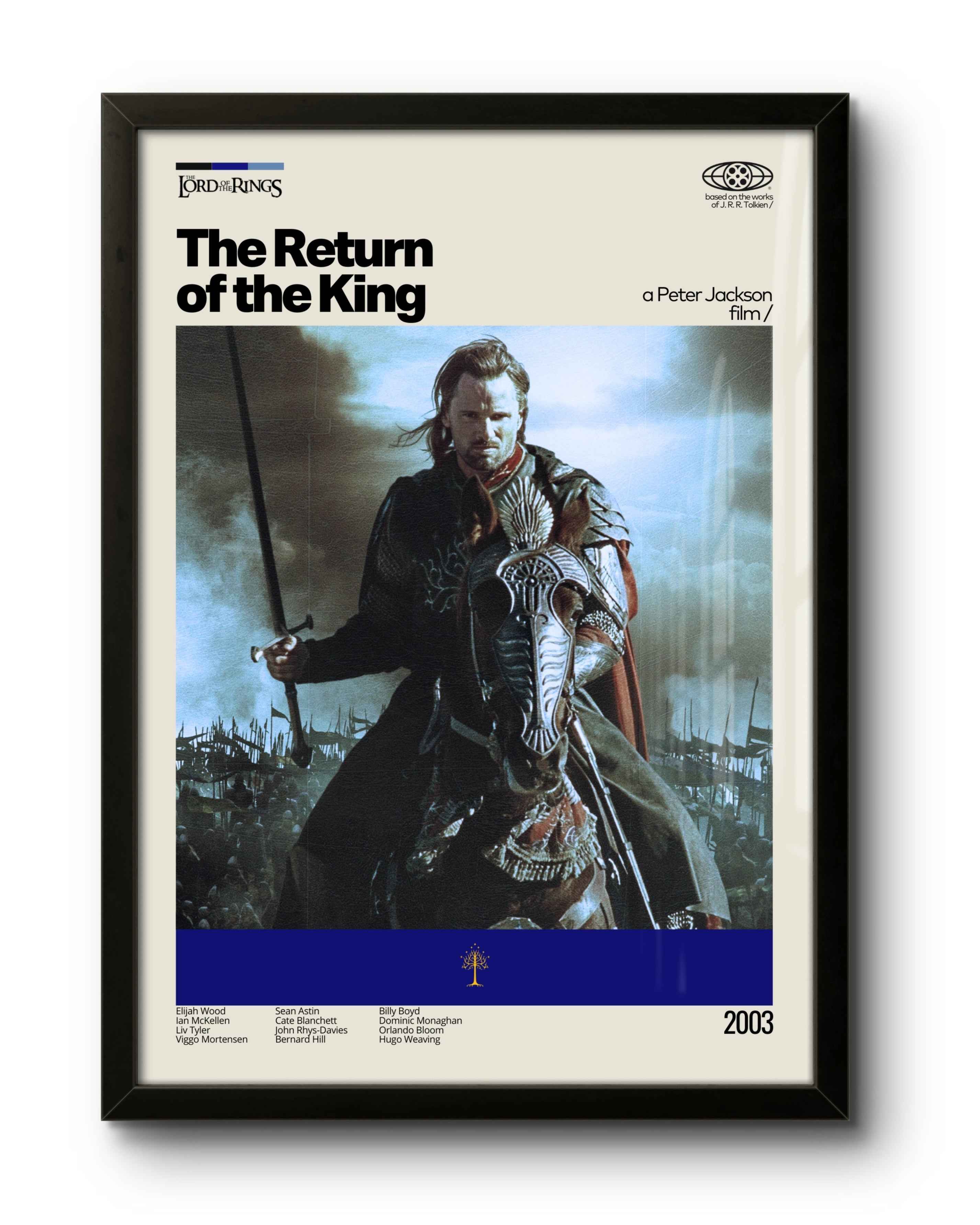 Quadro: O Senhor dos Anéis / O Retorno do Rei (2003) v2 – Quadraê