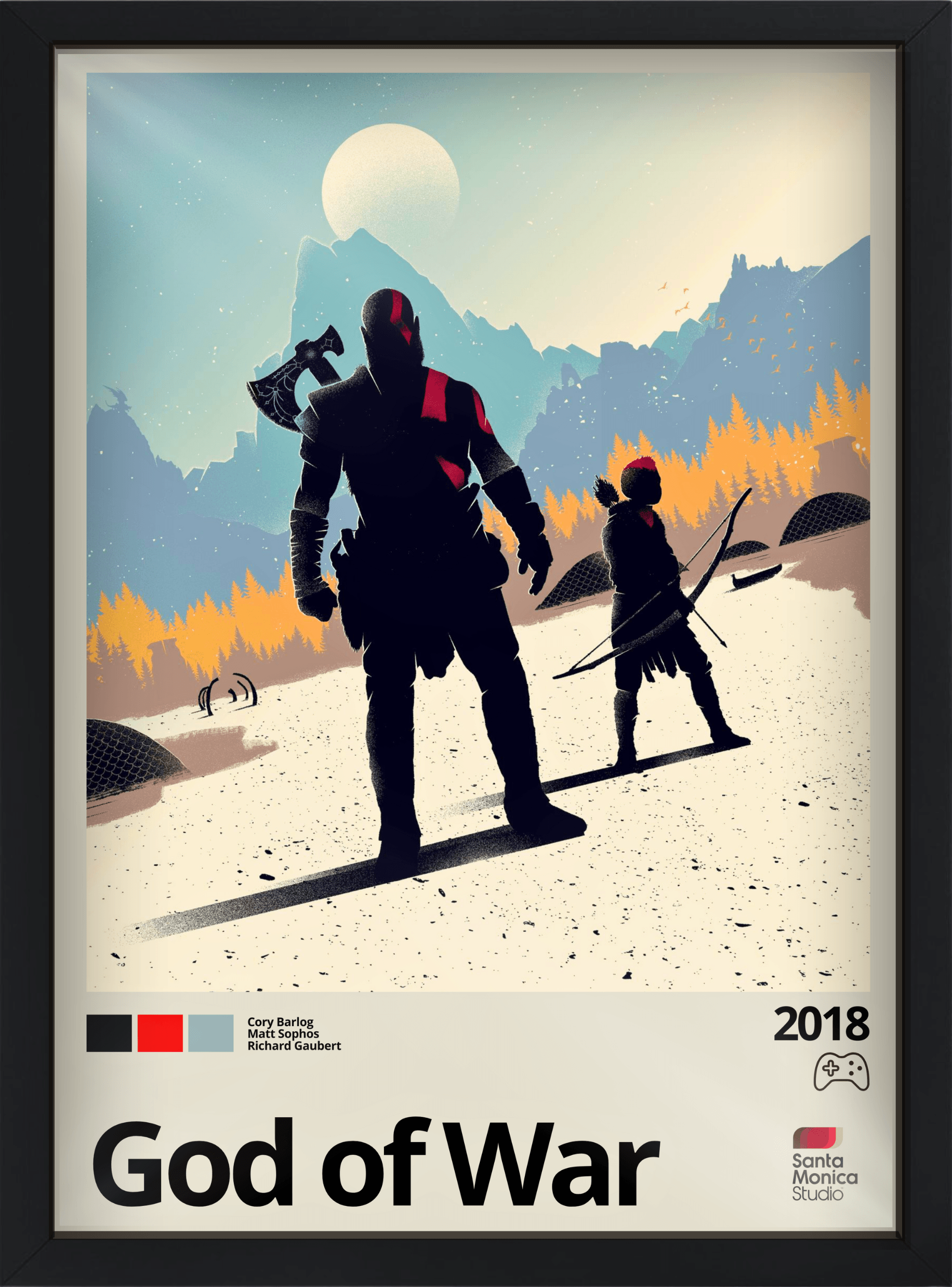 Quadro: God of War (2018) – Quadraê